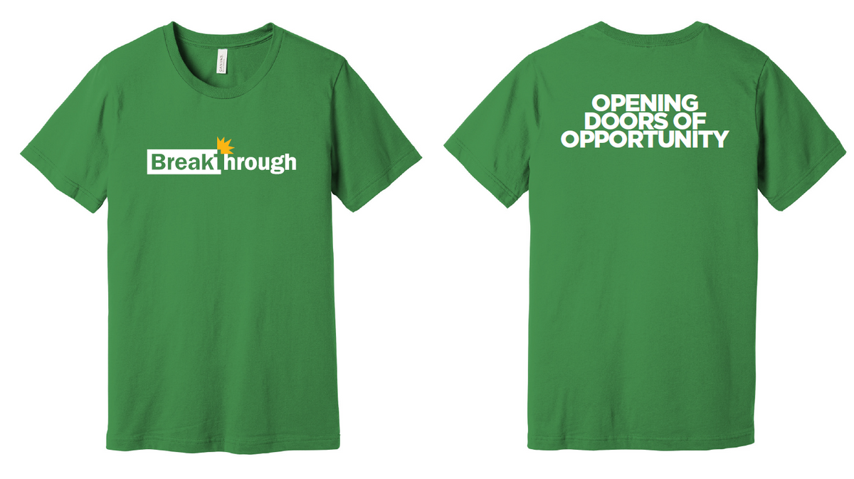 2025 Opportunity Day Shirt (Green) – Breakthrough Giving Catalog